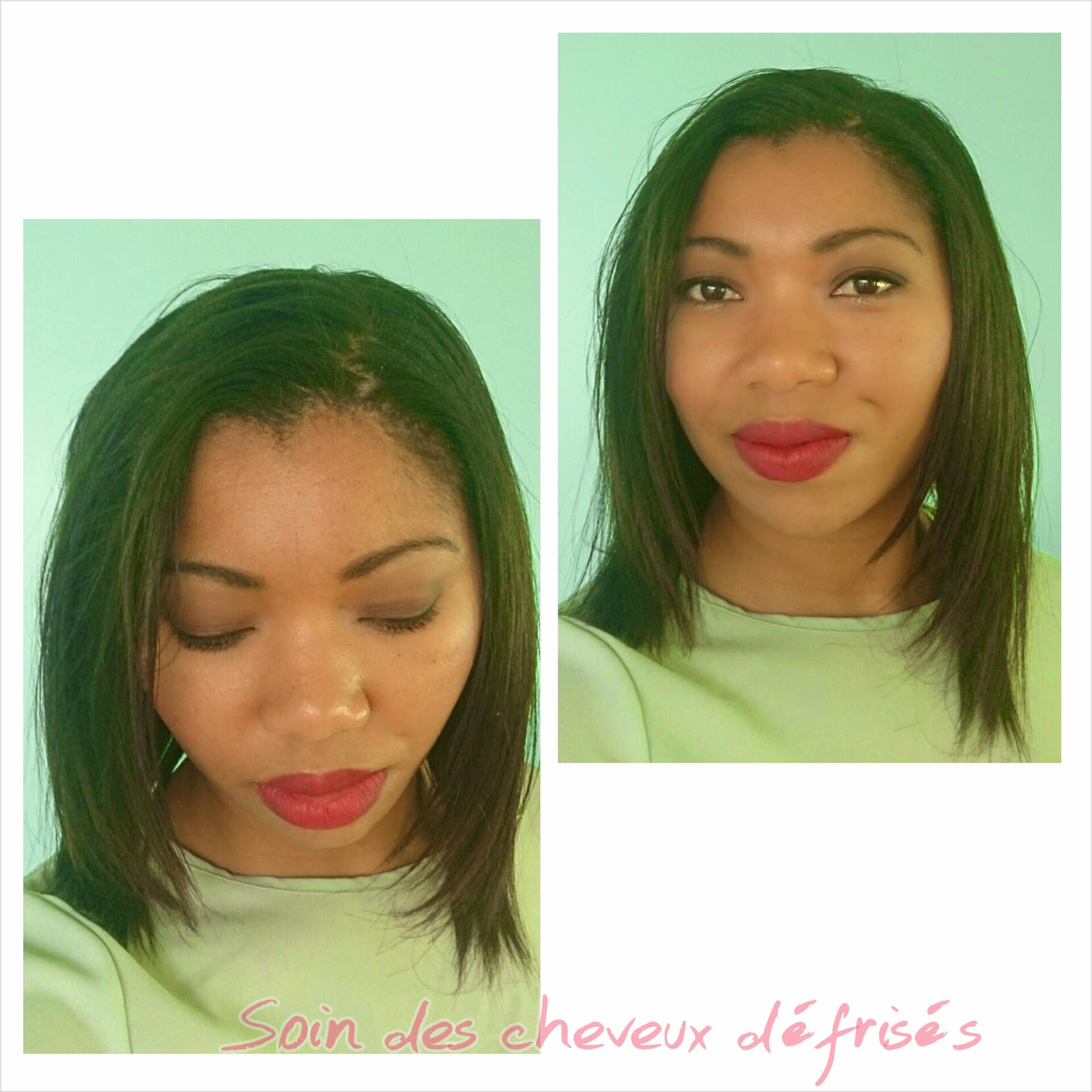 Résultat défrisage et soin post défrisage n°1 - SOIN DES CHEVEUX DEFRISES